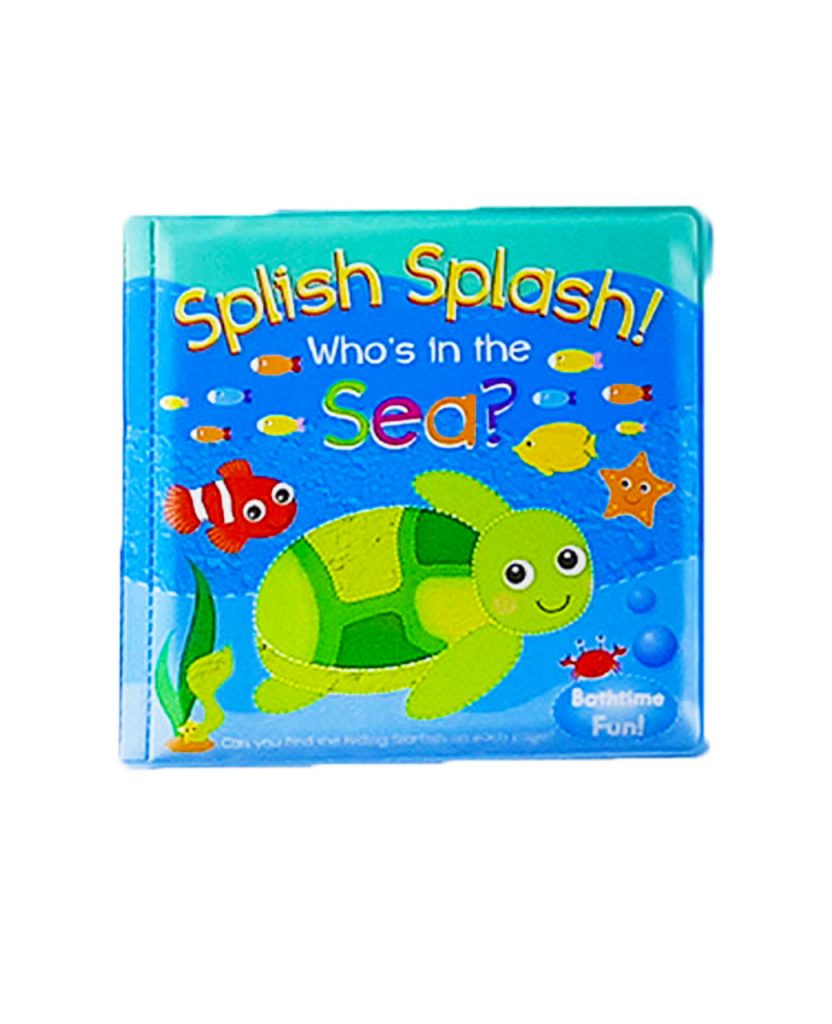 Bath Book | Splish Splash! Who's In the Sea? - E&A Distribution
