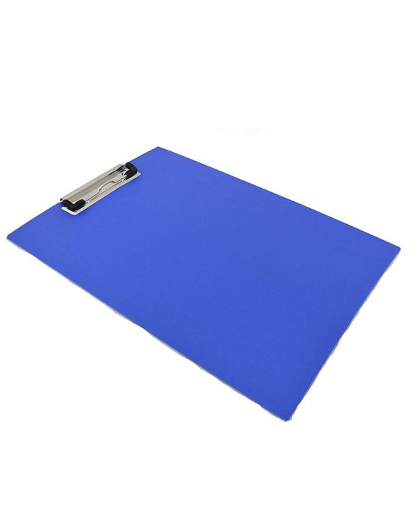 PVC Blue Foolscap Clipboard - E&A Distribution