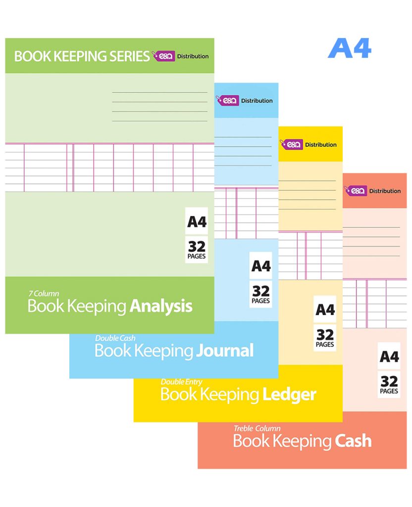 A4 Book Keeping Series - E&A Distribution