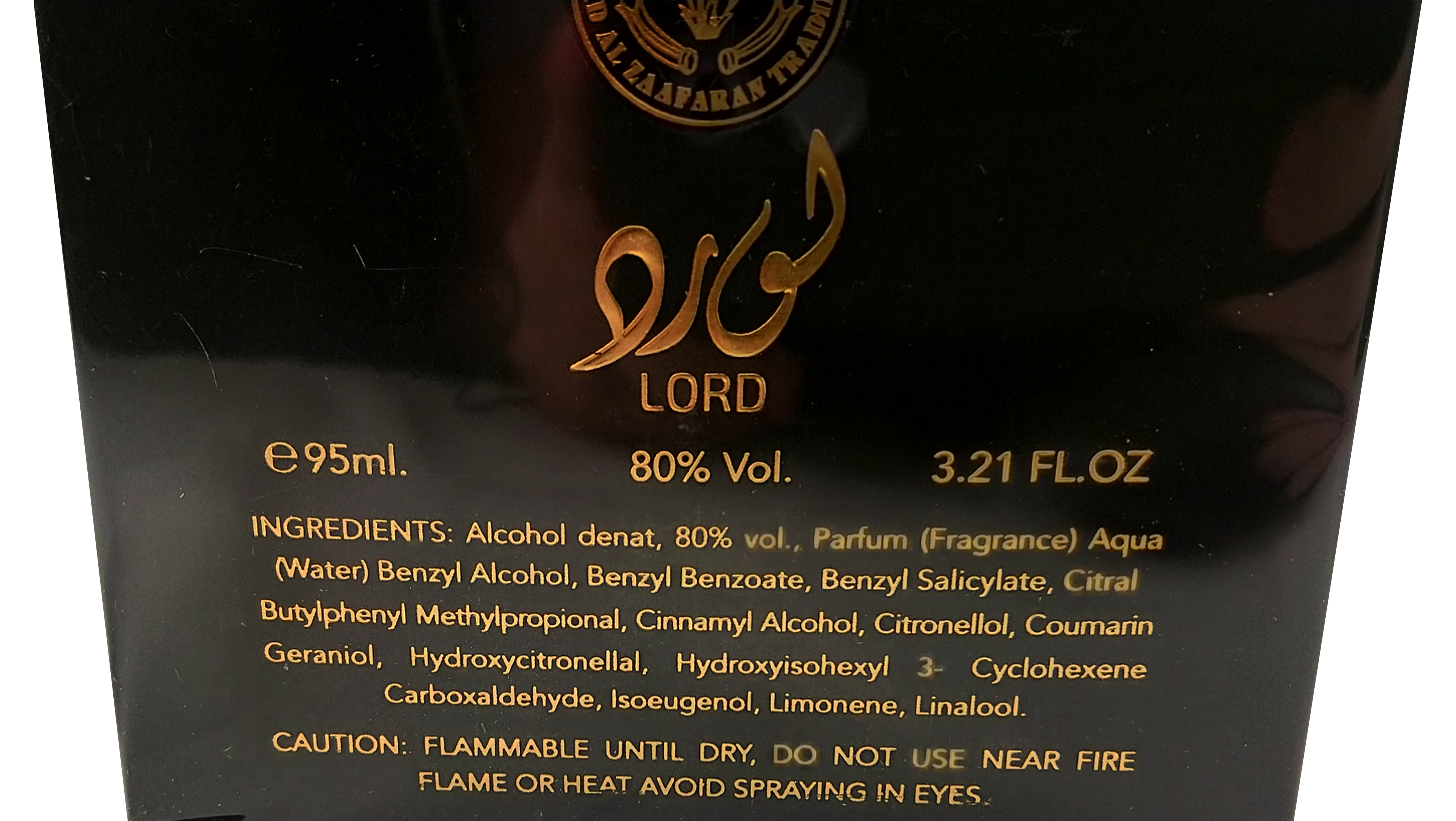 Lord 100ml Perfume - E&A Distribution