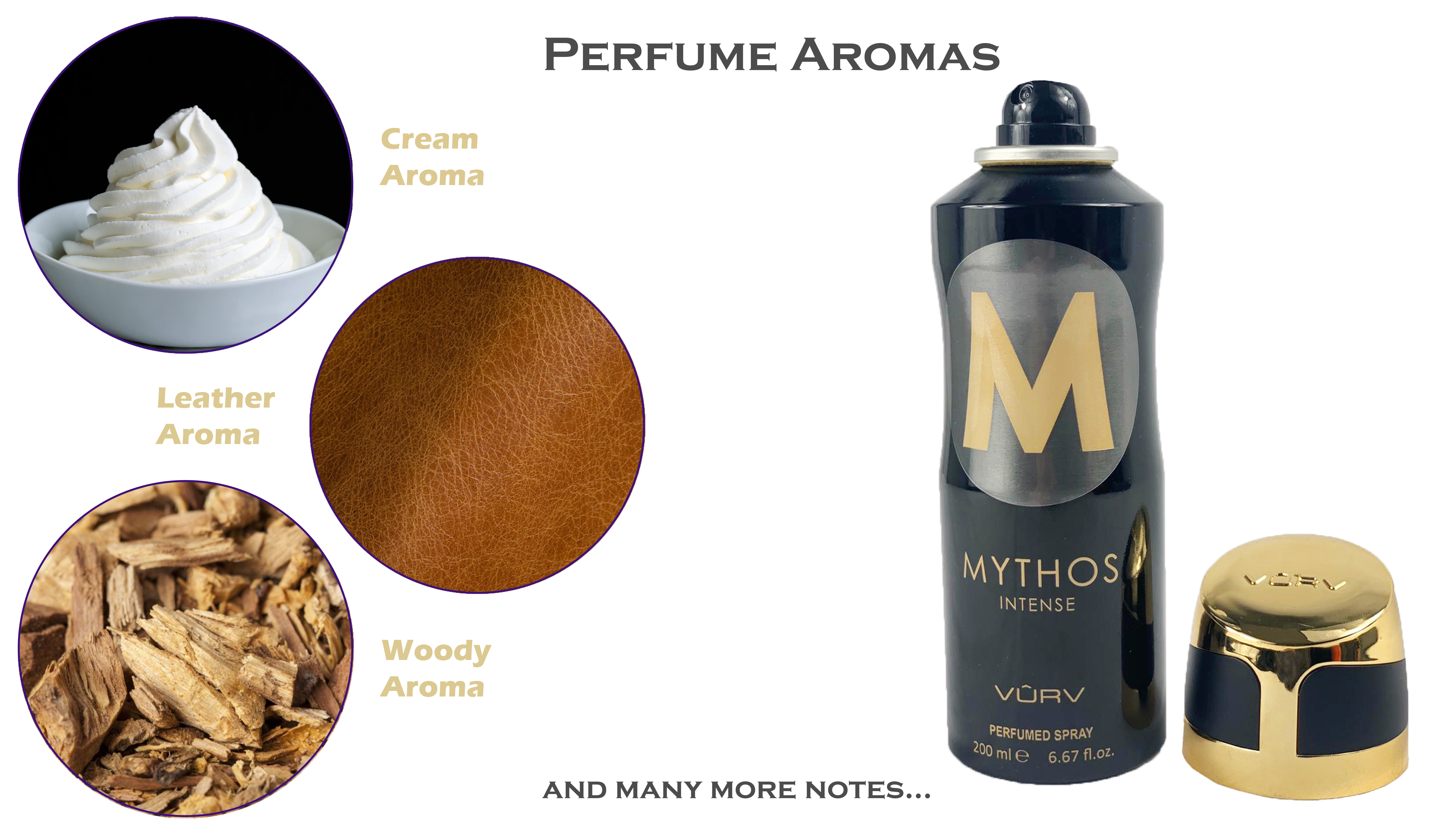 Mythos Intense 200ml Body Spray Exotic Fragrance - E&A Distribution