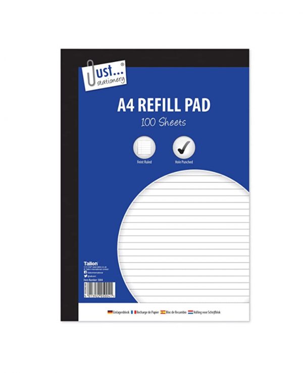 A4 Refill Pad | 100 Sheets - Shop Now! E&A Distribution