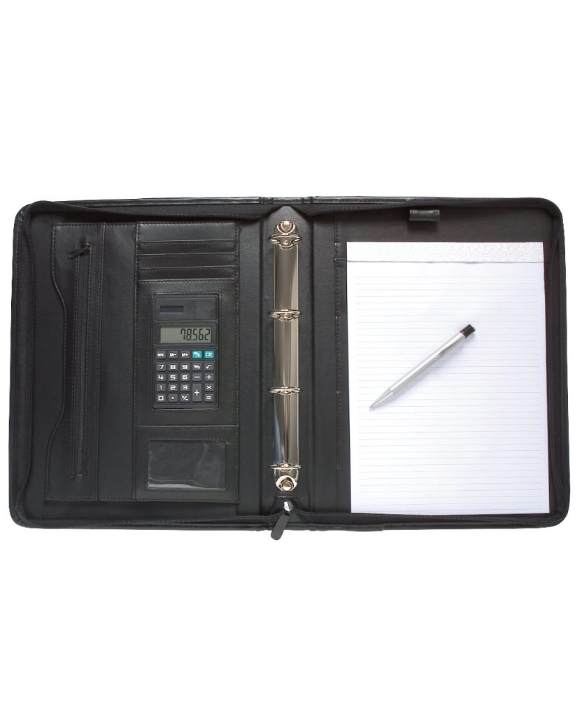 Deluxe Folder | including Pen, Pad & Calculator - E&A Distribution