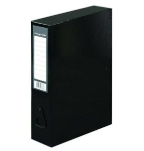 Black A4 Box File Foolscap - E&A Distribution