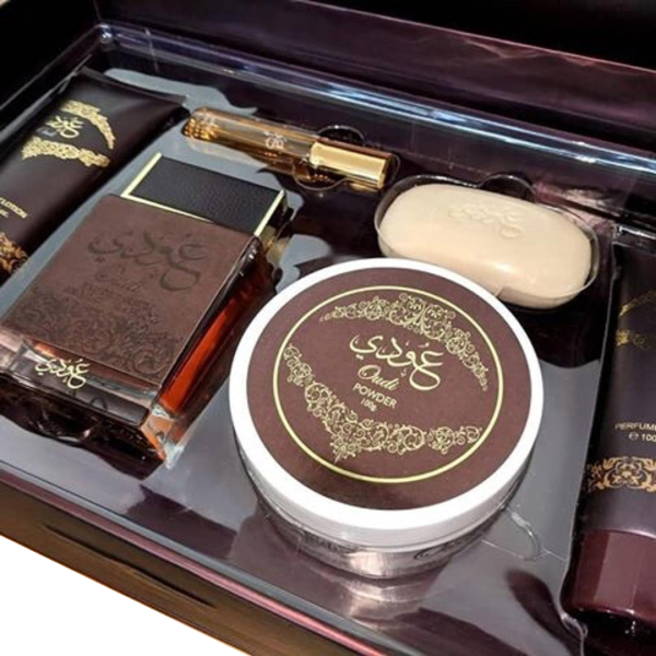 Oudi Perfume Gift set (Eau de Parfume 100ml | Powder | Body Lotion ...